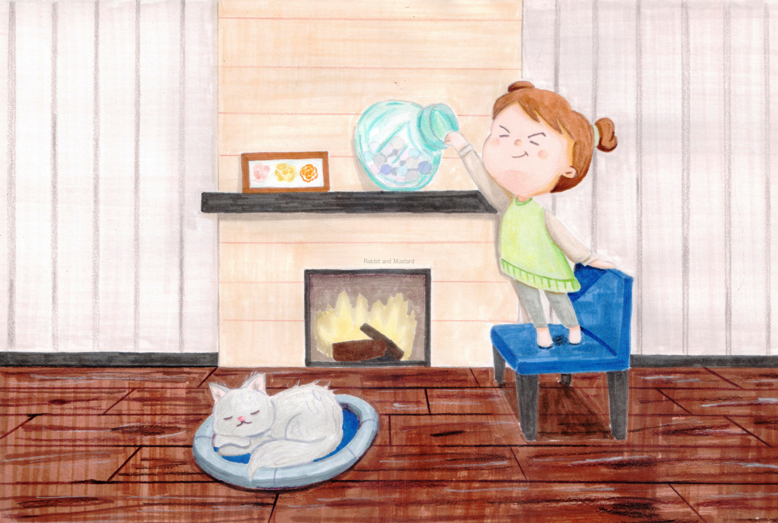 Revamp Creativity With Fresh Marker Drawing Ideas - Rabbit and Mustard