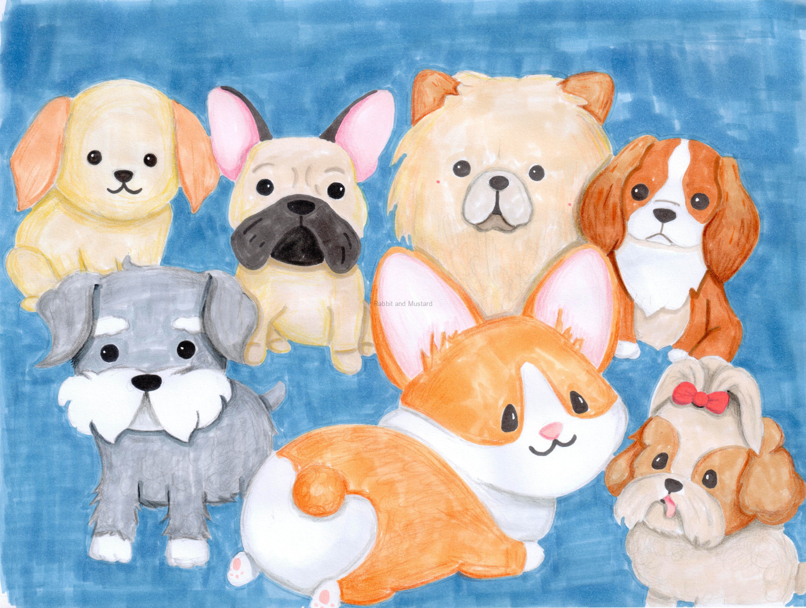 Revamp Creativity With Fresh Marker Drawing Ideas - Rabbit and Mustard