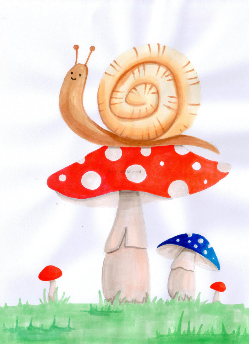 Revamp Creativity With Fresh Marker Drawing Ideas - Rabbit and Mustard