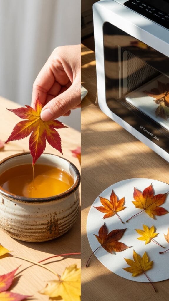Simple Youtube Ways to Decorate Home with Autumn Leaves – Rabbit And ...