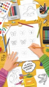 Easy Drawing Ideas for Beginners: Fun & Creative Tutorials