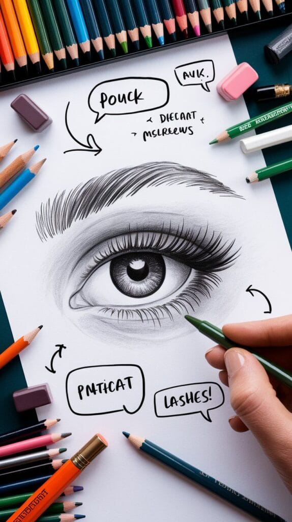 Learn to Draw a Realistic Eye: Step-by-Step Guide