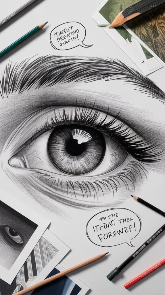 How to Create Stunning Realistic Eye Drawings – Rabbit And Mustard
