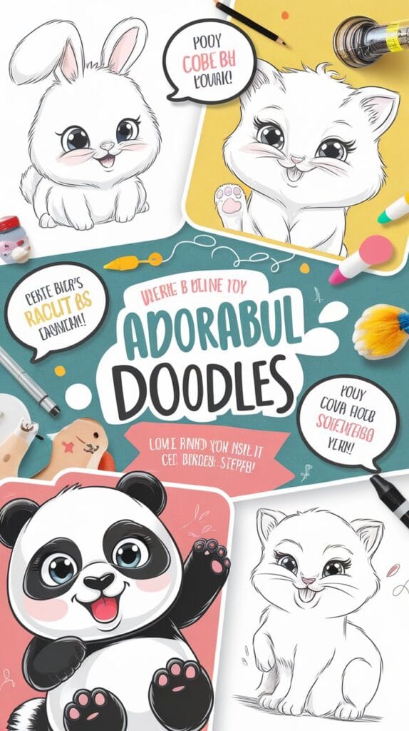 Adorable Kawaii Drawing Ideas: Step-by-Step for all Levels