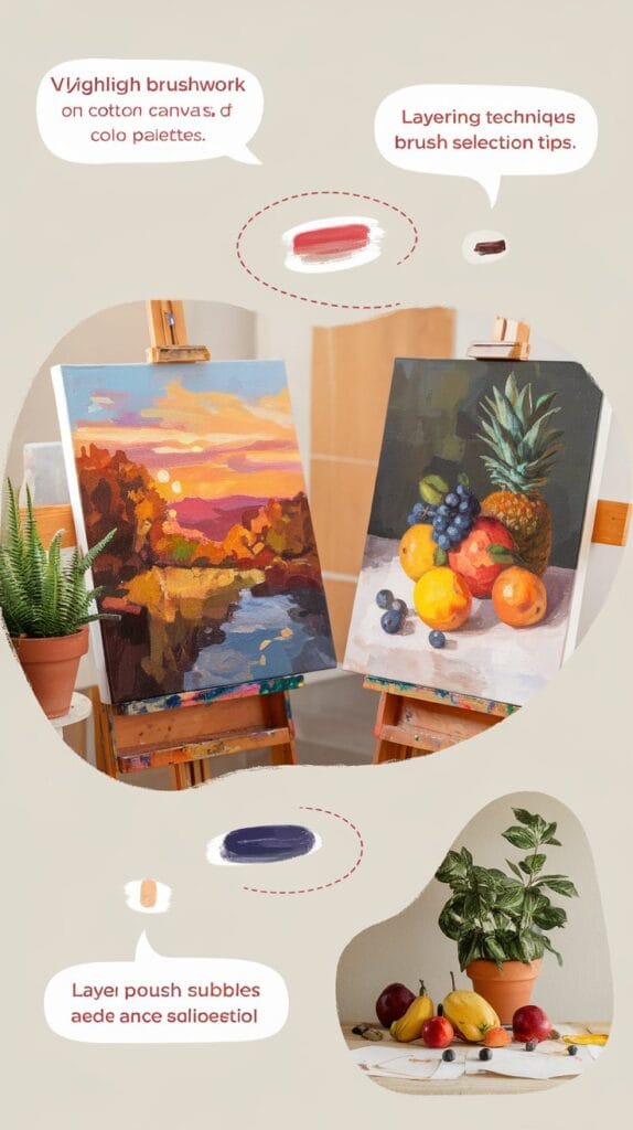 Tips and Tricks for Vibrant Canvas Painting – Rabbit And Mustard