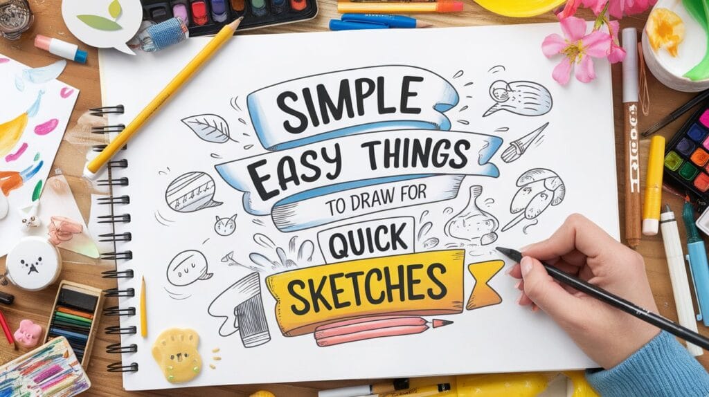 Easy Things to Draw: Creative Sketch Ideas for Everyone