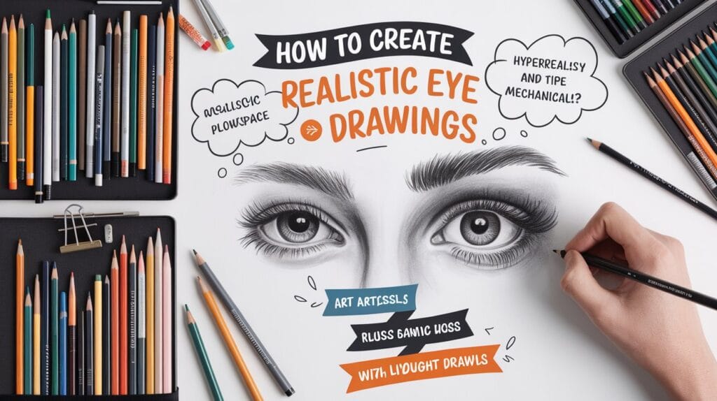 Master Realistic Eye Drawing: Step-by-Step Tutorial