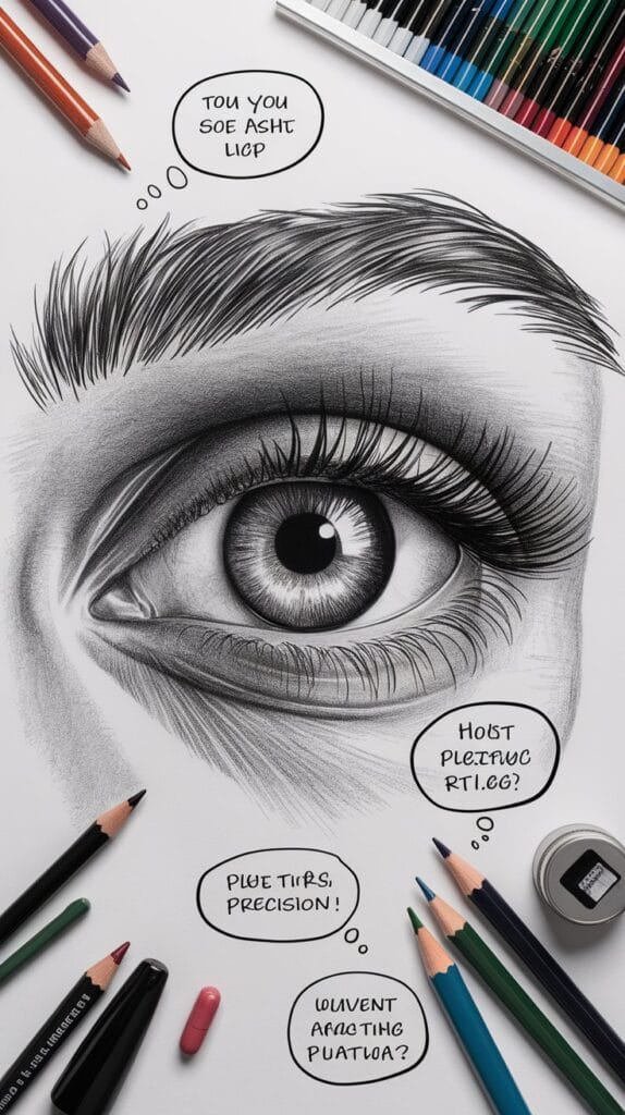 Master Realistic Eye Drawing: Step-by-Step Tutorial