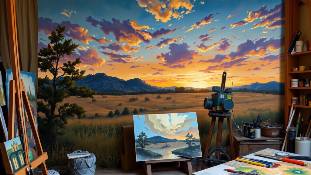 Mastering Oil Painting Backgrounds: Techniques & Tips