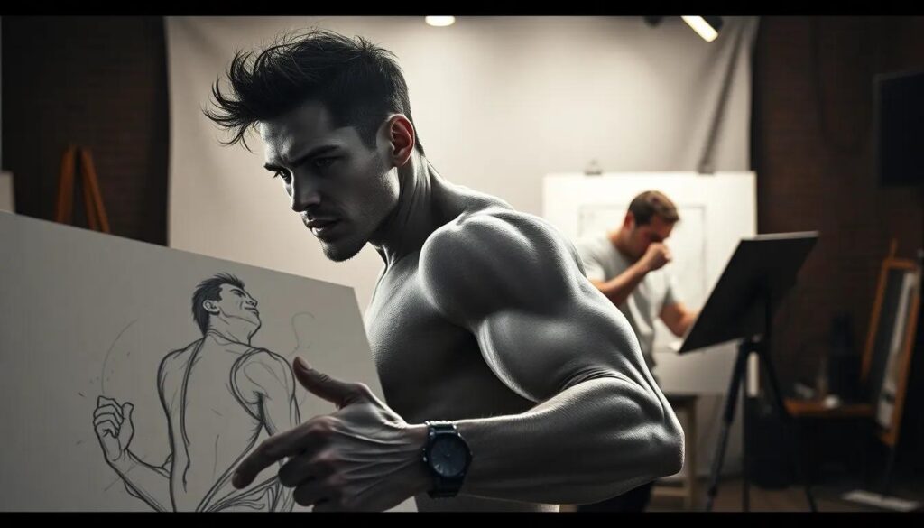 Master Dynamic Male Poses for Stunning Artistry