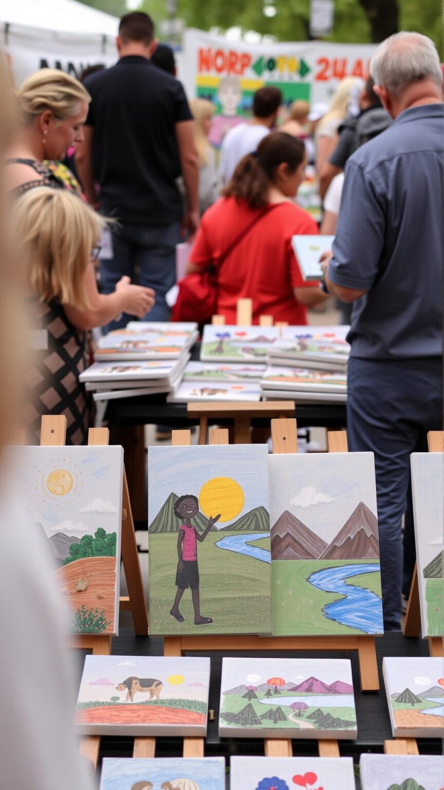 Tiny Masterpieces Unveiled in Mini Canvas Art Creations – Rabbit And ...