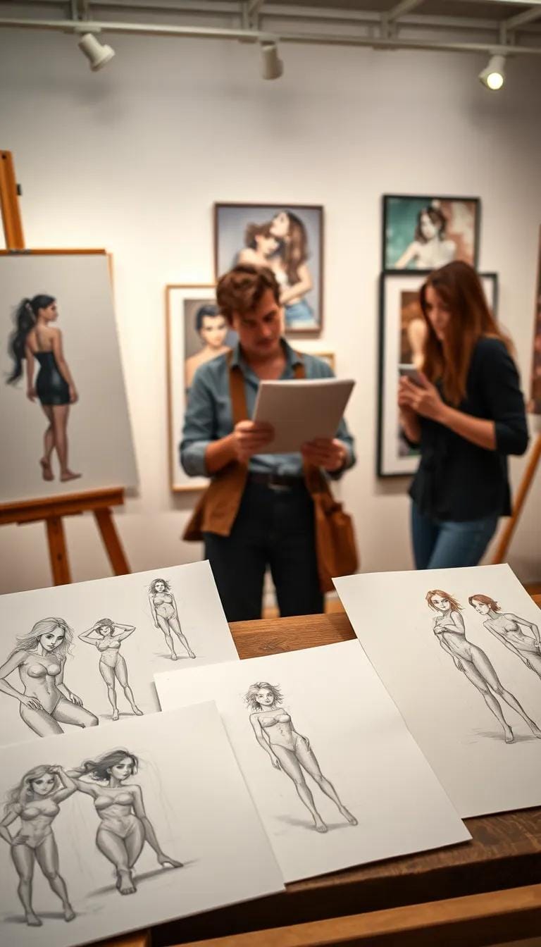 Unlocking Elegant Female Pose References for Artists