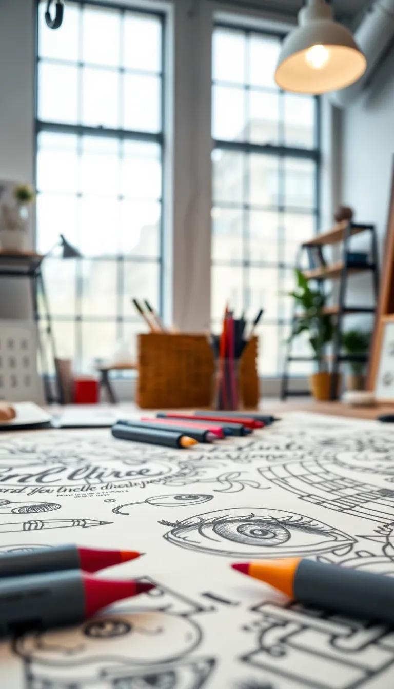 Unlock Your Creativity with Bold Marker Drawing Ideas