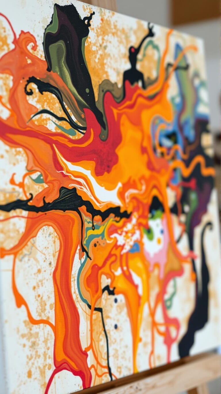 Unlocking Emotions With Bold Abstract Painting Techniques – Rabbit And ...