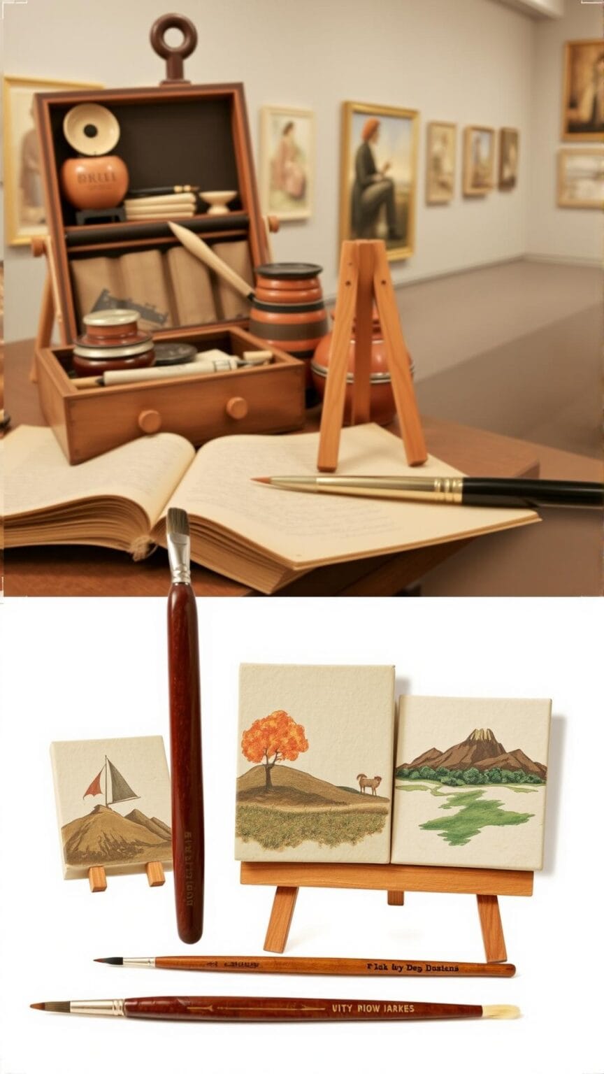 Tiny Masterpieces Unveiled in Mini Canvas Art Creations – Rabbit And ...