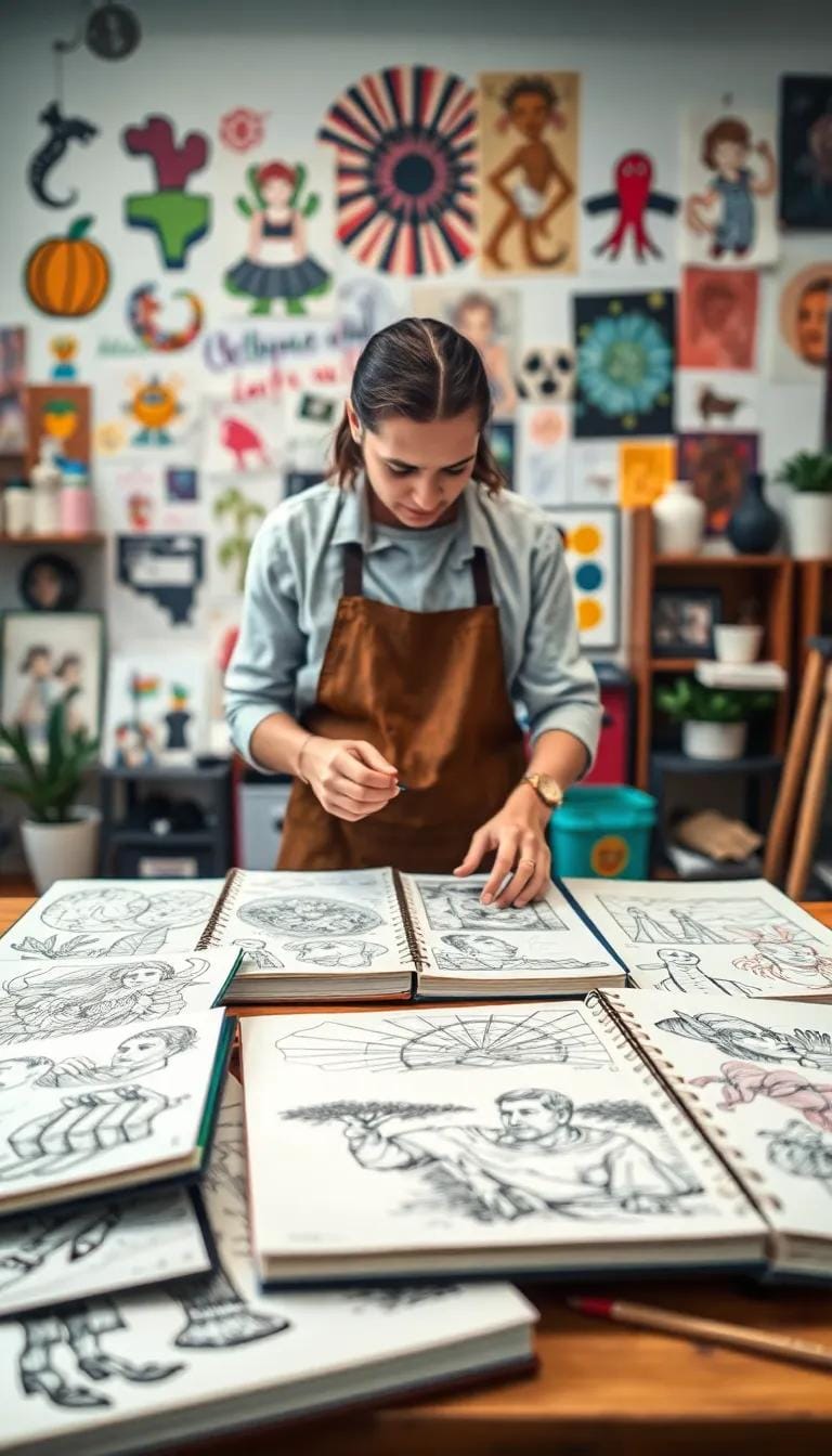 Unlock Your Creativity: Unique Sketchbook Ideas for Artists