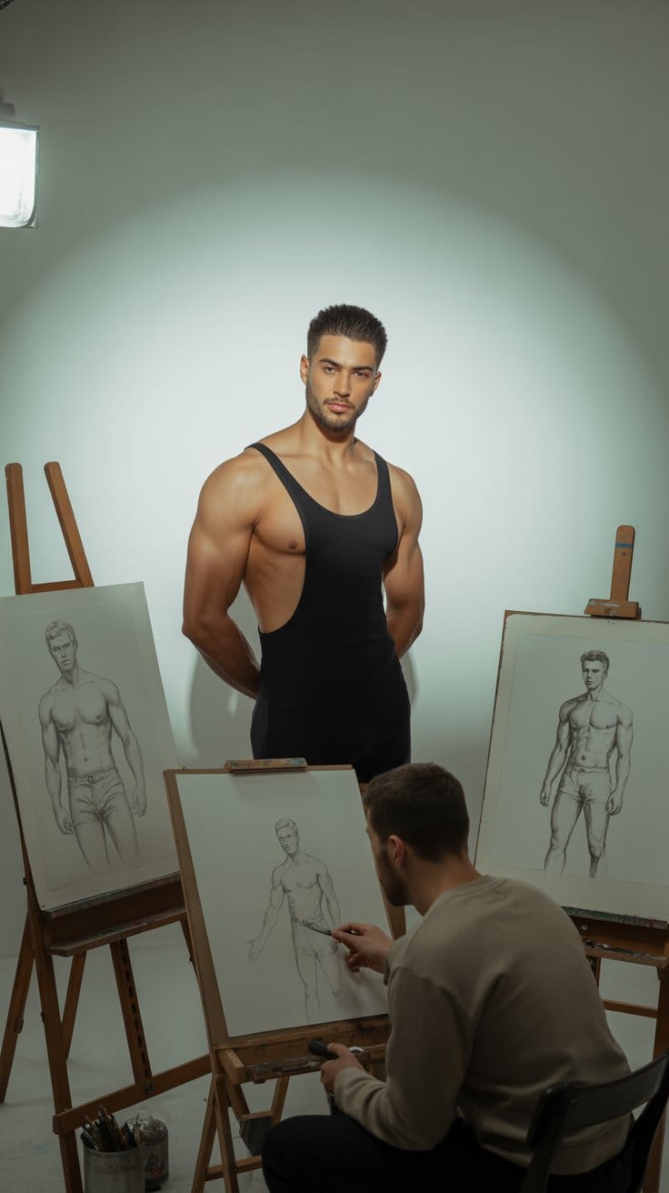 Master Dynamic Male Poses for Stunning Artistry