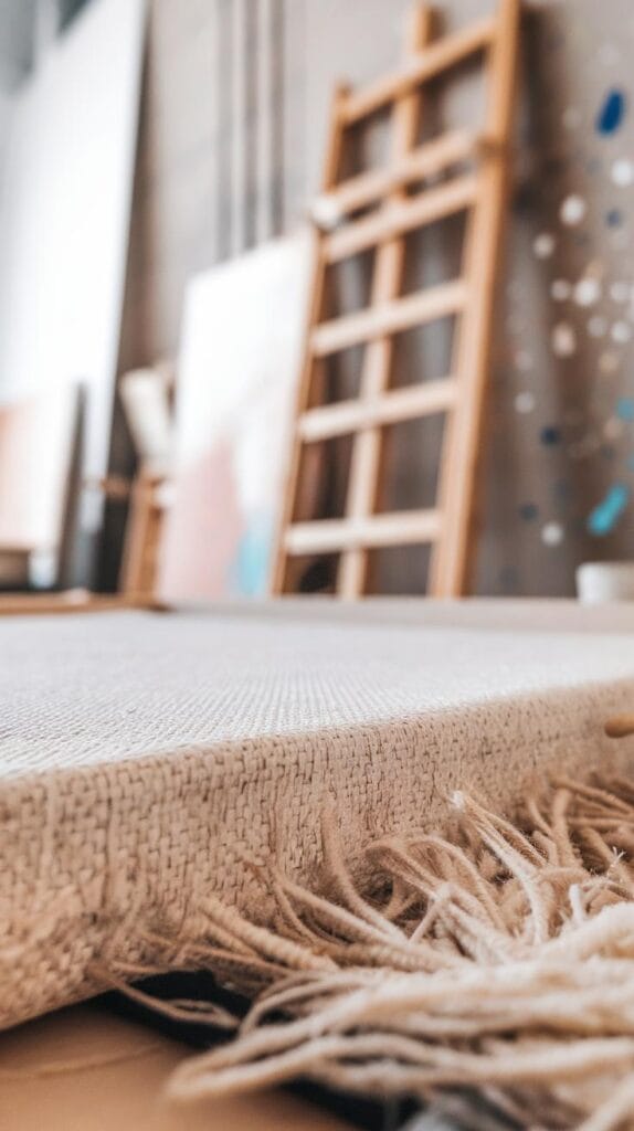 Quick And Easy Simple Canvas Paintings Using Gouache Washes – Rabbit ...