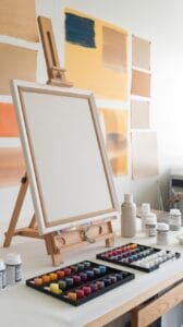 Mixed Media Art Canvas Ideas For Vibrant Creativity – Rabbit And Mustard