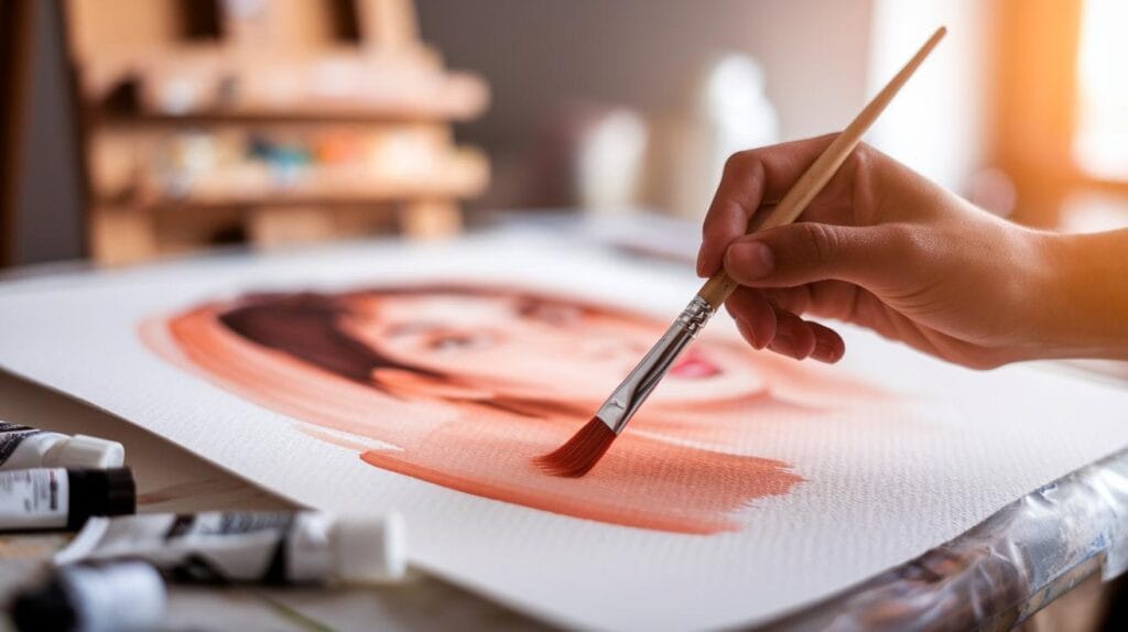 Striking Gouache Portrait Techniques For Realistic Skin Tones – Rabbit ...