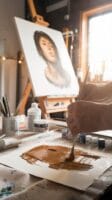 Mixed Media Portrait Art for Unique Visual Narratives – Rabbit And Mustard