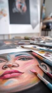 Exploring Mixed Media Portraits: Art Beyond Tradition