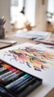 Bring Life To Art With Vibrant Alcohol Marker Drawings – Rabbit And Mustard