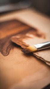 Rich Coffee Painting Techniques Tutorial – Rabbit And Mustard