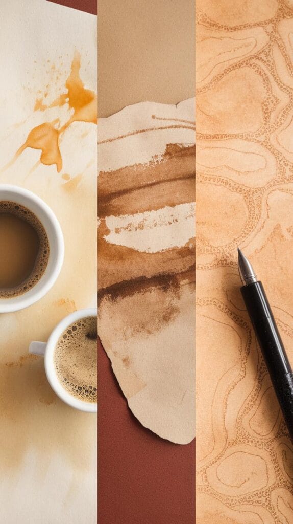 Rich Coffee Painting Techniques Tutorial – Rabbit And Mustard