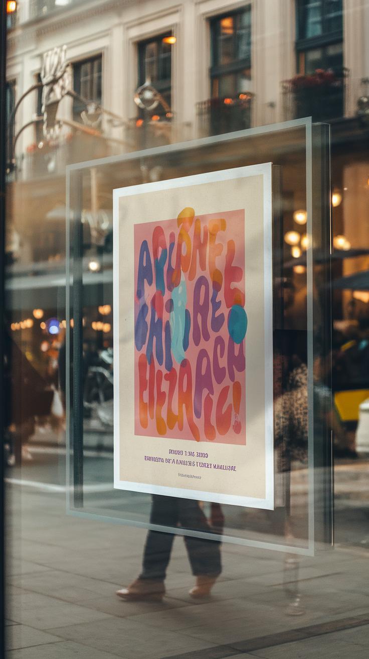 Graphic Poster Concepts For Bold Visual Communication - Rabbit and Mustard