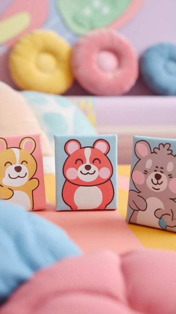 Adorable Gouache Cute Paintings To Brighten Home Decor – Rabbit And Mustard