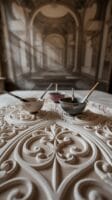 Ornate Brushwork Techniques In Rococo Painting Tutorials – Rabbit And ...