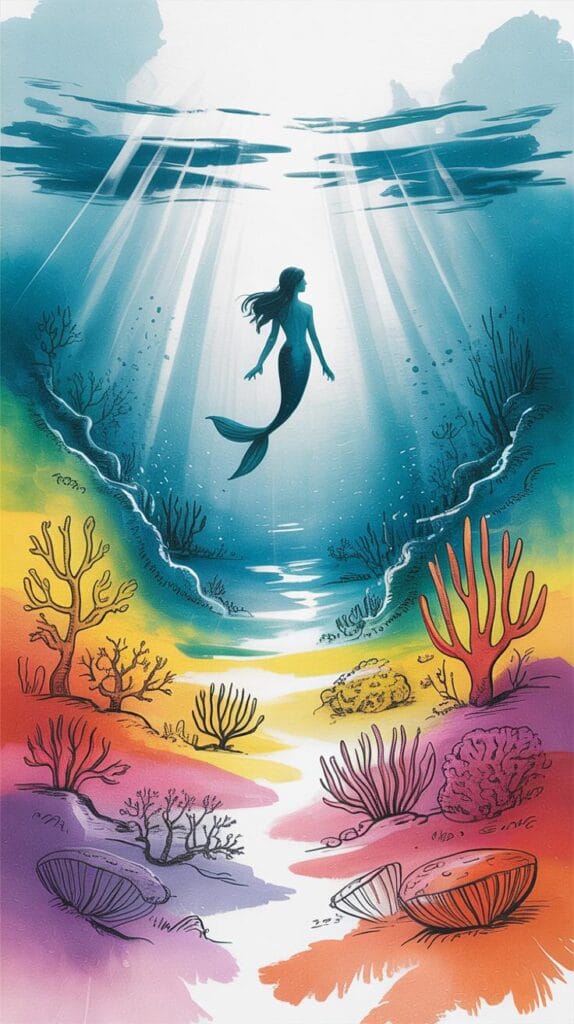 Mastering Mermaid Art With Color Pencil Rendering Techniques – Rabbit ...