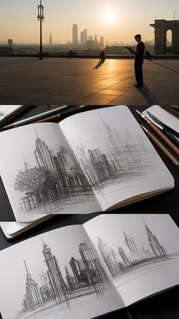 Techniques To Bring Street Drawing To Life With Energy – Rabbit And Mustard