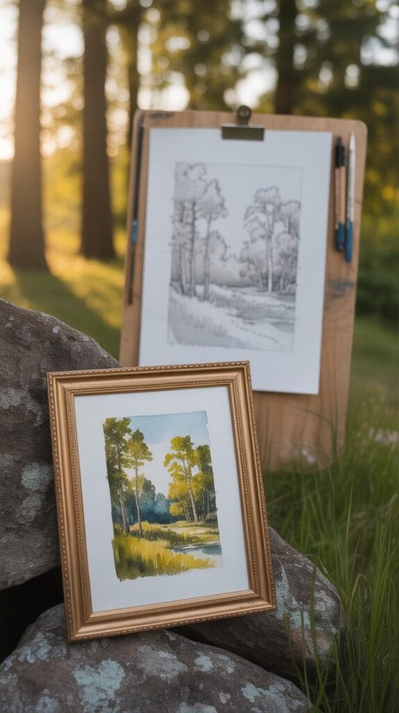 Rapid Landscape Sketch Tips For Inspiring Outdoor Art – Rabbit And Mustard