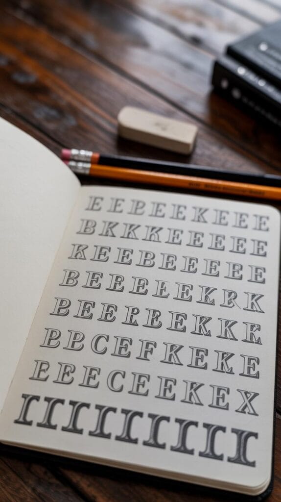 Step By Step Guide To Mastering Typography Drawing – Rabbit And Mustard