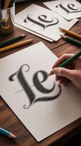 Step By Step Guide To Mastering Typography Drawing – Rabbit And Mustard