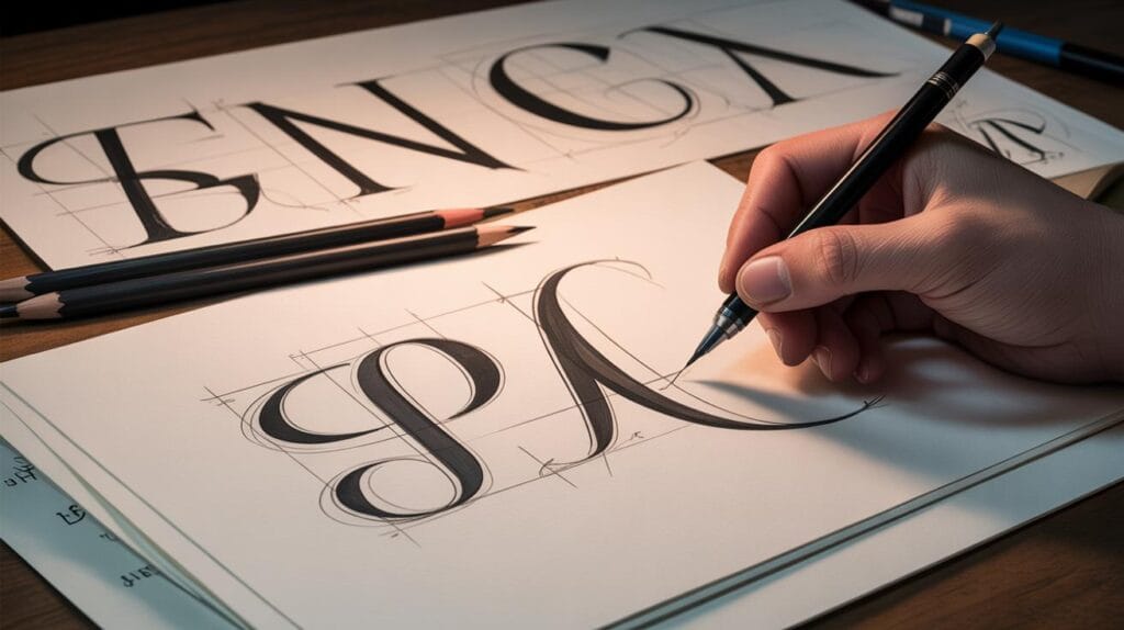 Step By Step Guide To Mastering Typography Drawing – Rabbit And Mustard