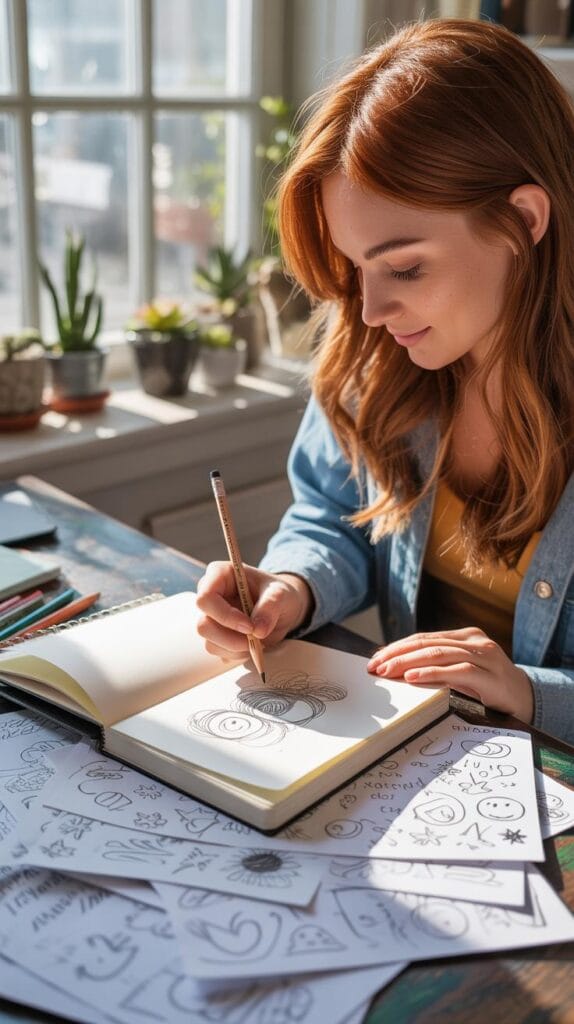Doodle Pages Spark Your Imagination and Boost Your Creativity – Rabbit ...