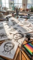 Ink Pen Sketch Techniques For Improving Urban Sketching Skills – Rabbit ...