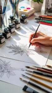 Master Ink Illustrations: A Beginner's Guide to Techniques