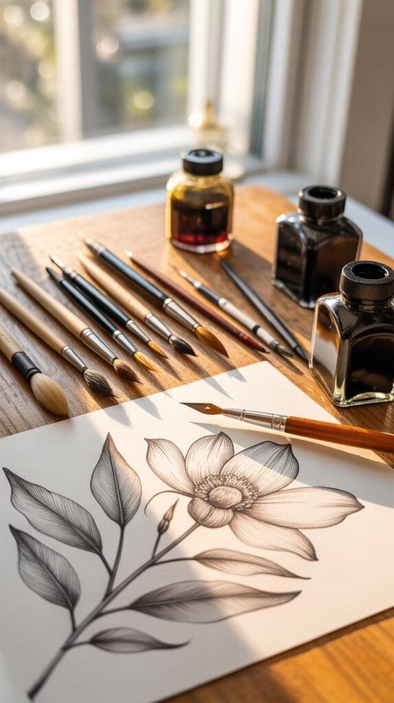 Master Ink Illustrations: A Beginner's Guide to Techniques