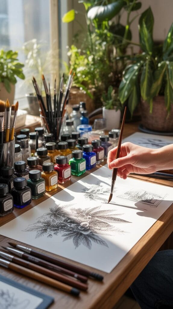 Master Ink Illustrations: A Beginner's Guide to Techniques