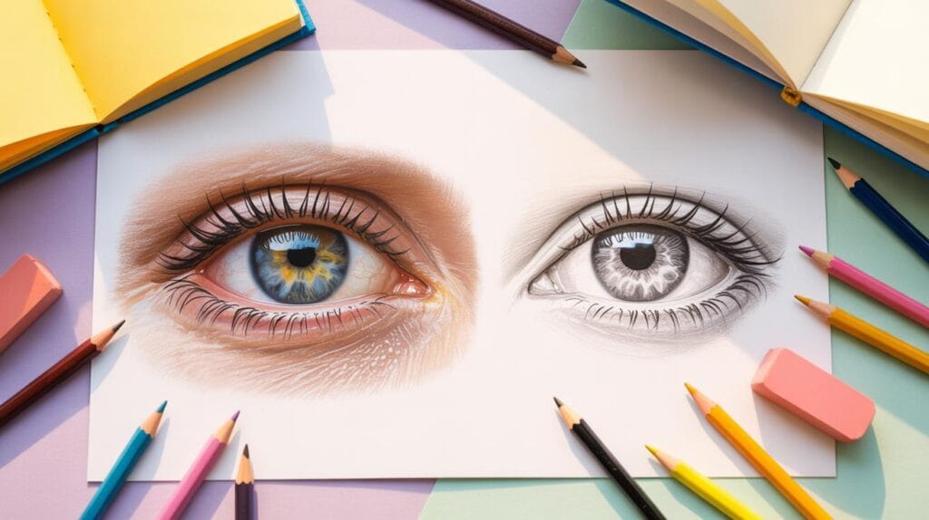 Eye Drawing Tutorials Versus Easy Eye Drawing Techniques For Beginners ...